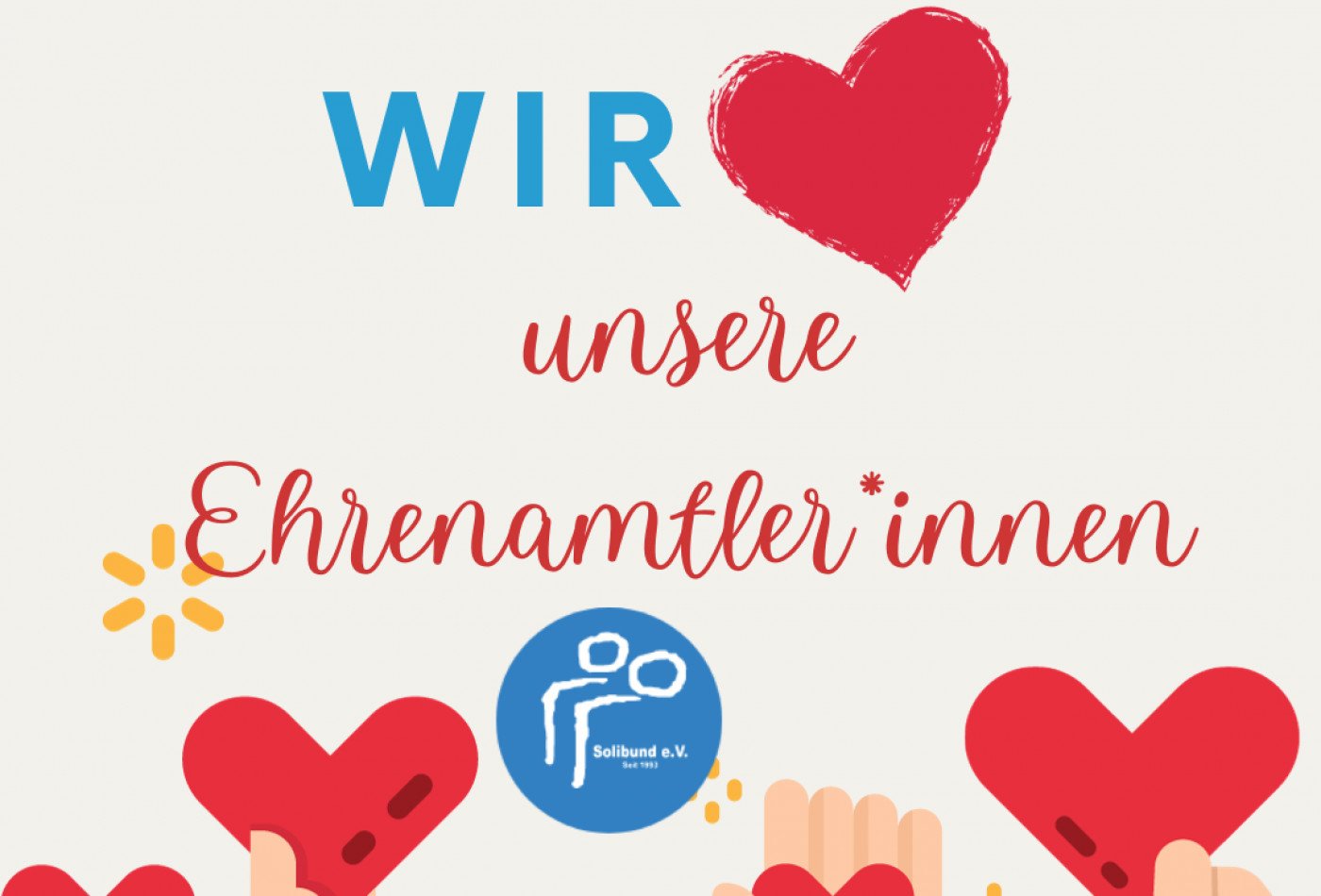 Danke für Dein Ehrenamt! - Danke für Dein Ehrenamt! - Solibund e.V.